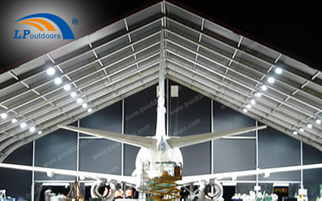Outdoor Aluminum Aircraft Hangar Tent For Your Private Plane - LP outdoors