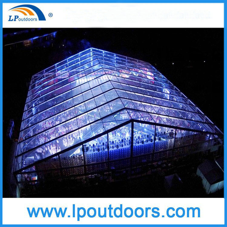 1000seaters Big Tent Transparent Top Luxury Banquet Event Skyline Tent ...