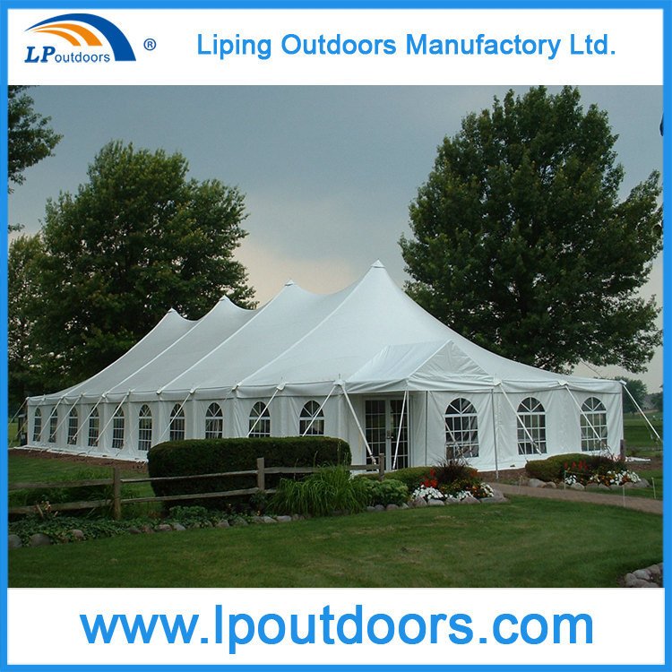 12X18m Event Pegs Pole Tent with Cathedral Windows Walls from China ...